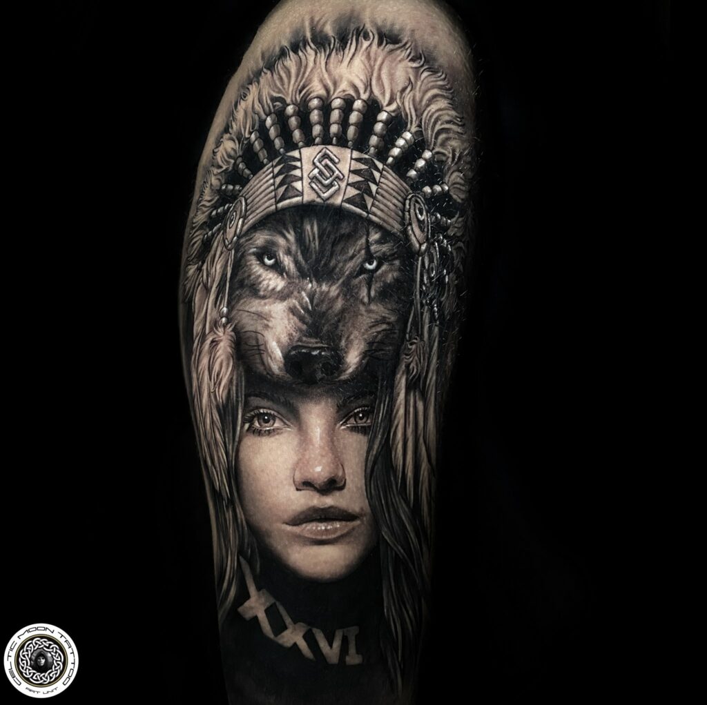 Dani 1 - Celtic Moon Tattoo Art Unit